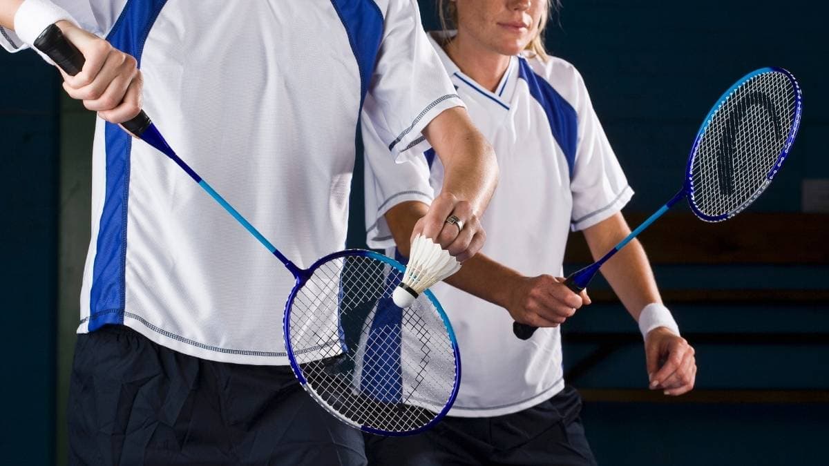 What is the Badminton Doubles Service Rule | Orchids Intl