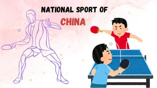 What is the National Sport of China? | Orchids International