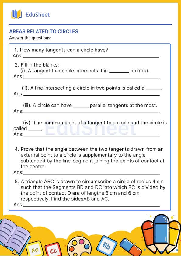 Some Applications Of Trigonometry Worksheets | Free Download at Orchids ...