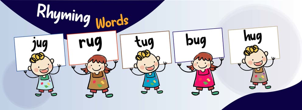 Rhyming Words for Kids | Learn English Fun & Easy
